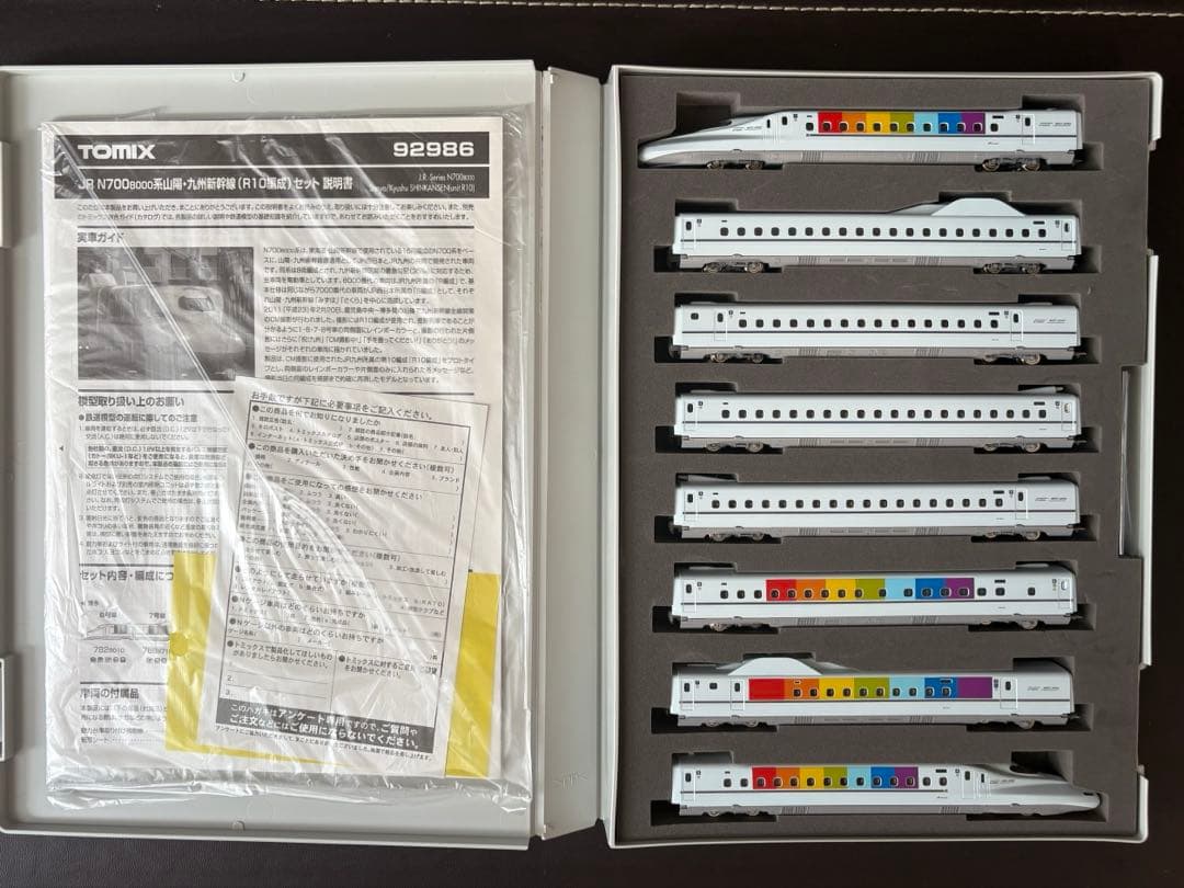 TOMIX JR N700 九州新幹線開業CM撮影カラー8両セット
