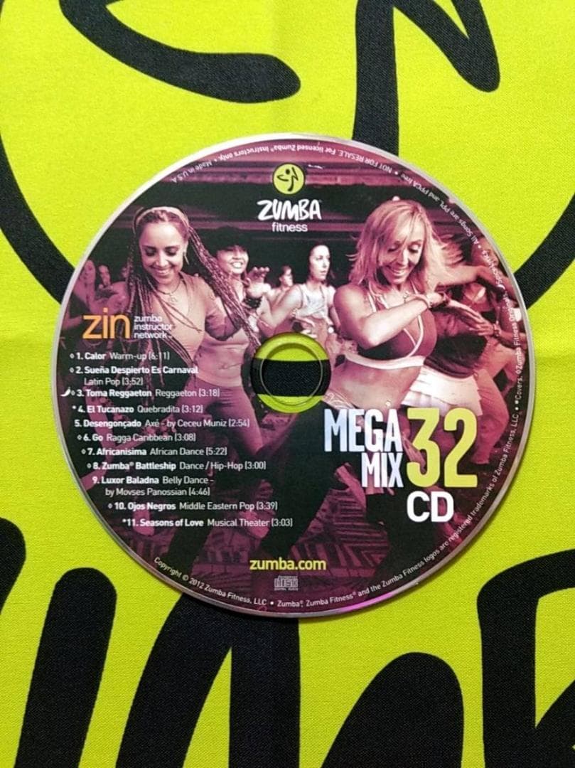 ZUMBA　ズンバ　MEGAMIX31～MEGAMIX40　CD　10枚セット