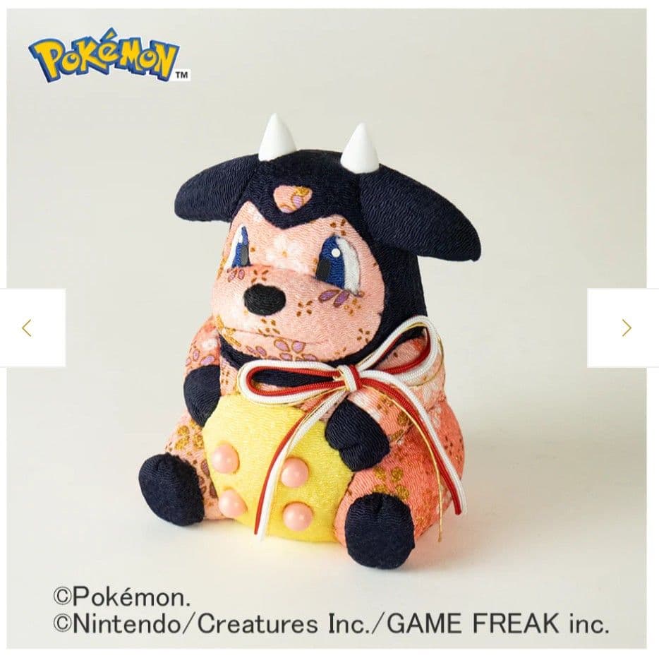 真多呂　ミルタンク　伝統工芸品　江戸木目込　pokemon