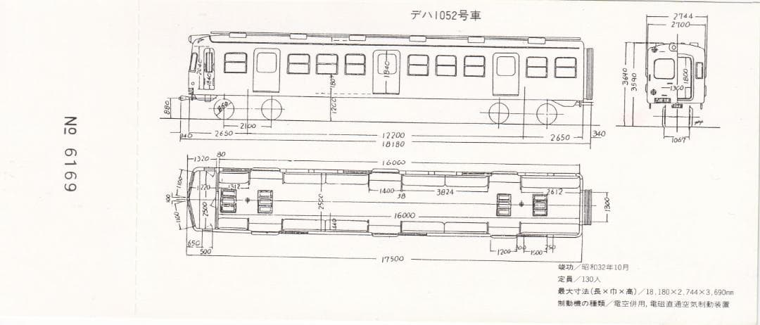 1984京王帝都電鉄1000系車両さようなら記念乗車券