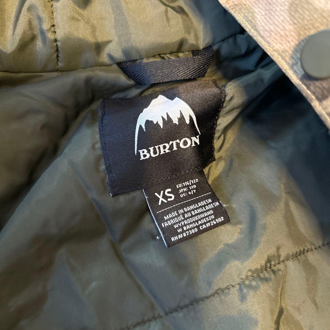 Burton 子ども用スノーボードウェア XS 上下セット