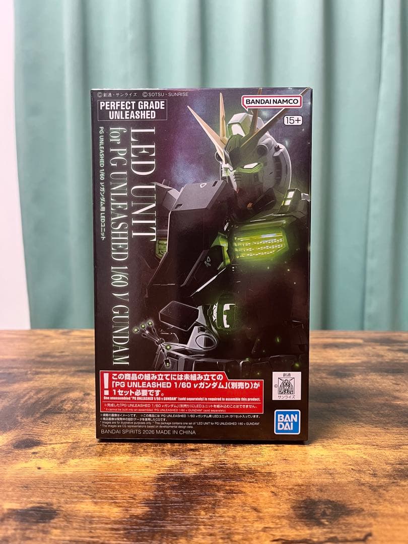 V GUNDAM PG UNLEASHED 1/60 LEDUNIT付