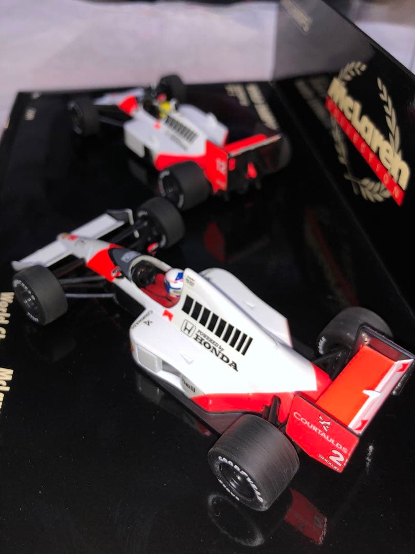 ミニチャンプス McLaren Honda MP4/4 MP4/5 セット