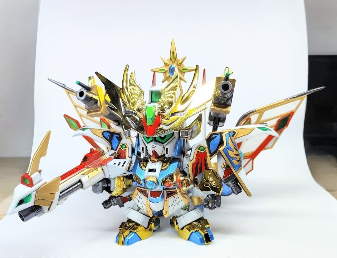 金*犀様 SDガンダムBB戦士 四代目頑駄無大将軍　レジェンドBB改造