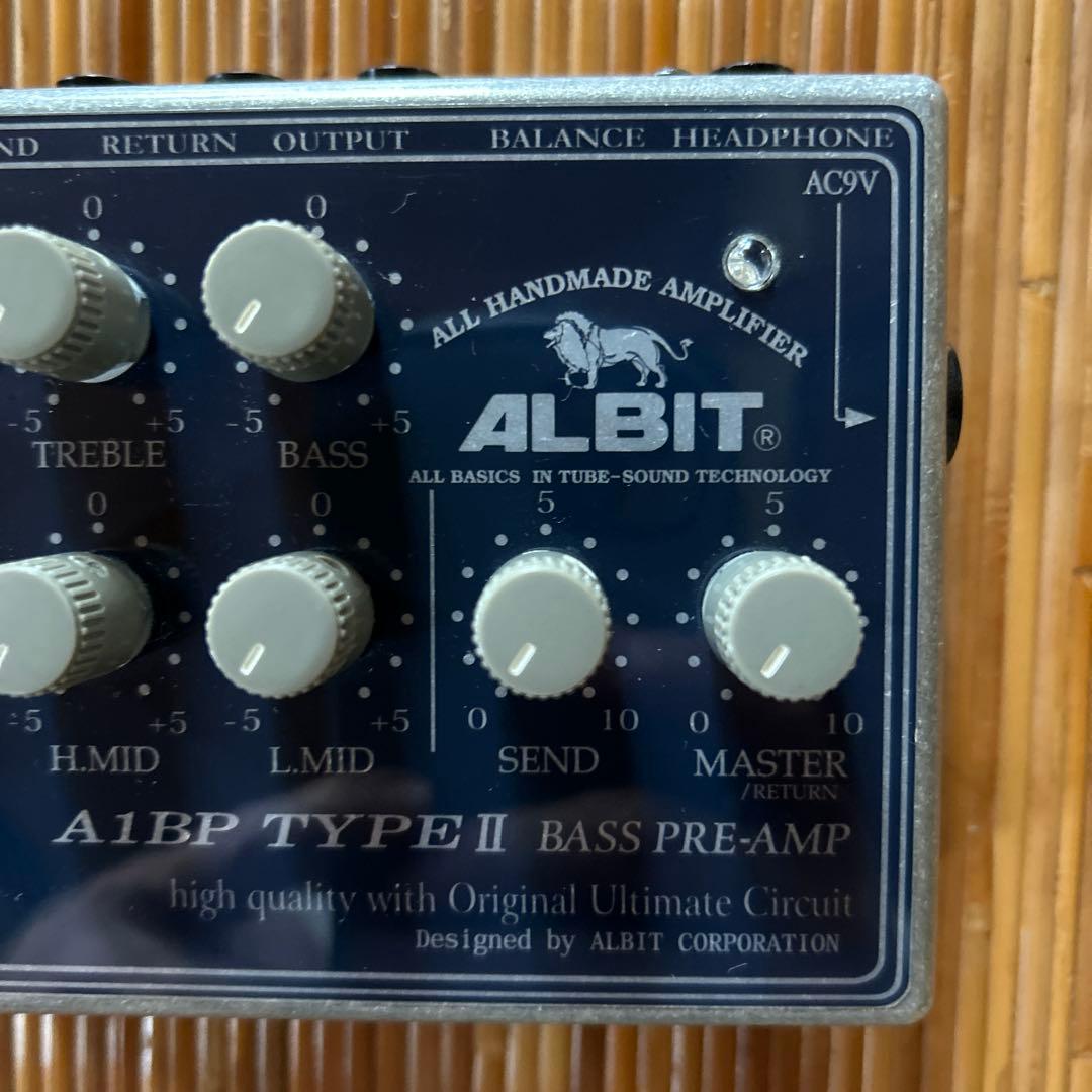 ALBIT A1BP TYPE II ベースプリアンプ