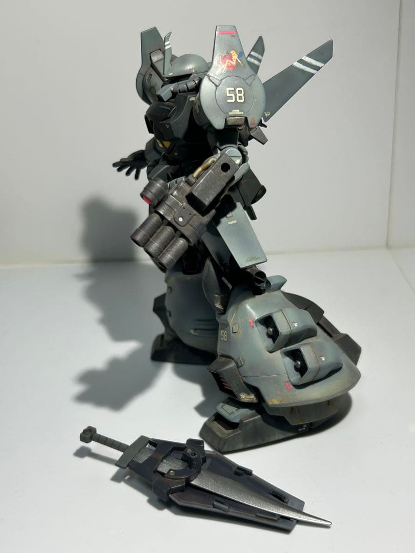 プラモデル　ガンプラ　HG 1/144 グフフライトタイプ　全塗装改修完成品