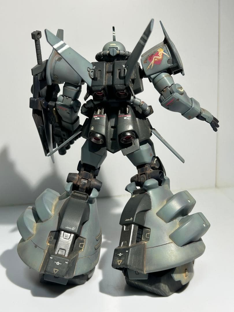 プラモデル　ガンプラ　HG 1/144 グフフライトタイプ　全塗装改修完成品