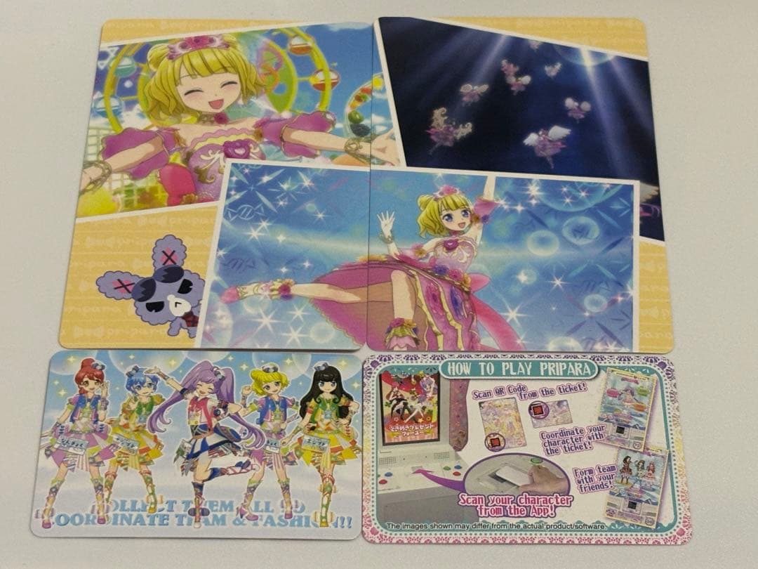 パ*中様 プリパラ台湾版プロモ みれぃ 裏版権絵 スプリングドリームパレードコー