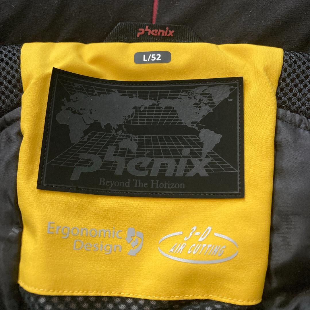 【新品タグ付】phenix スキーウェア上下セット ハイブリッドレガシー 黄×黒