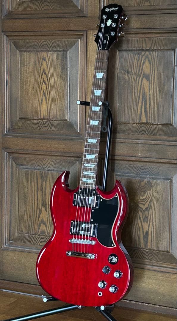 ⭐️Epiphone SG エレキギター レッド