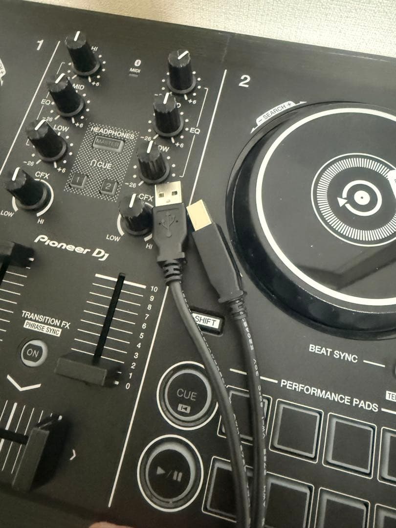 23年製　Pioneer DDJ-200 DJコントローラー