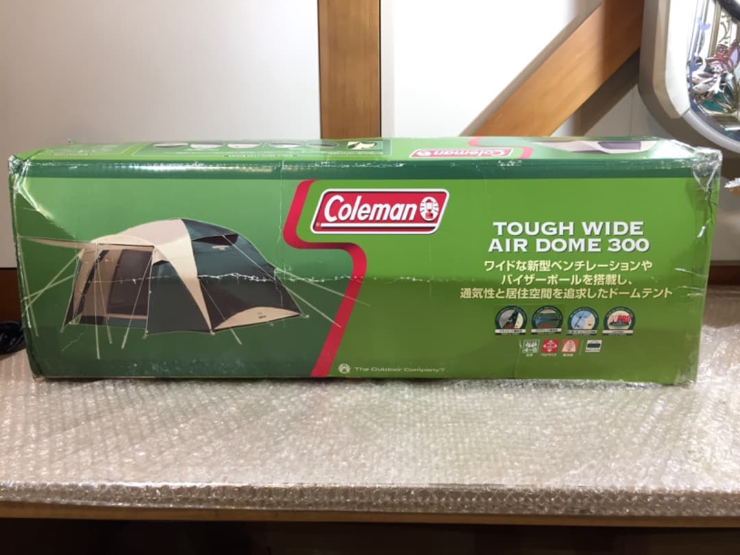 ○未使用 Coleman Tough Wide Air Dome 300 テント