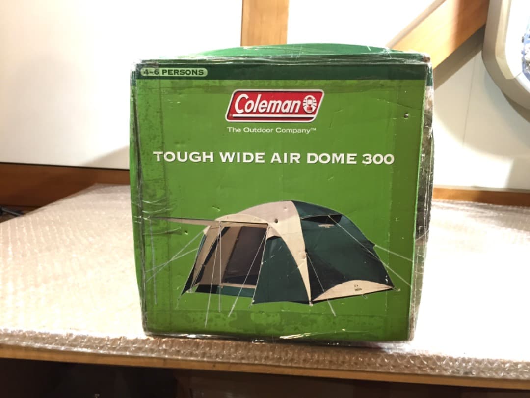 ○未使用 Coleman Tough Wide Air Dome 300 テント