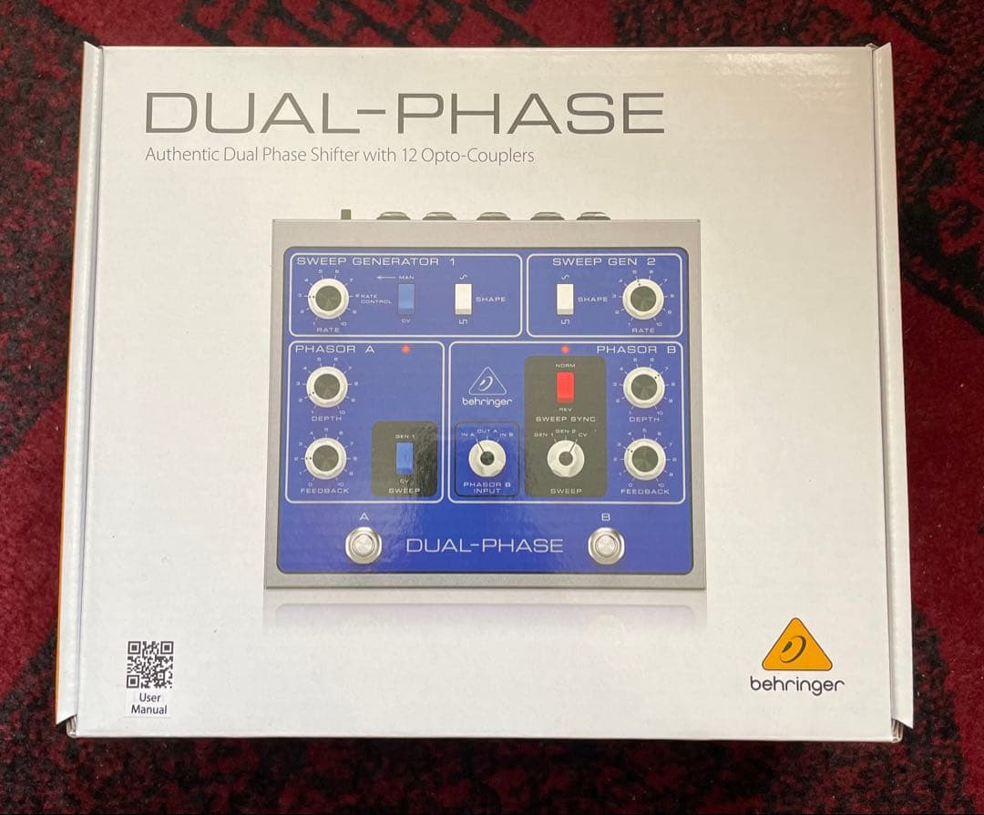 behringerベーリンガー DUAL-PHASE エフェクター　DUB