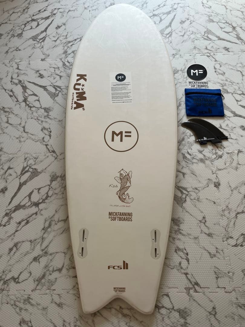 23年モデルMick Fanning KUMA ソフトボード　5'4