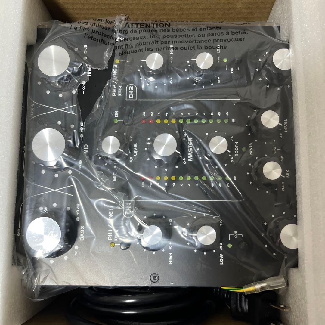 未使用品 Omnitronic TRM-202 MK3 2chロータリーミキサー