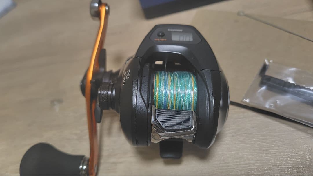 SHIMANO BarshettaBB151HG左ハンドル pe100m付き
