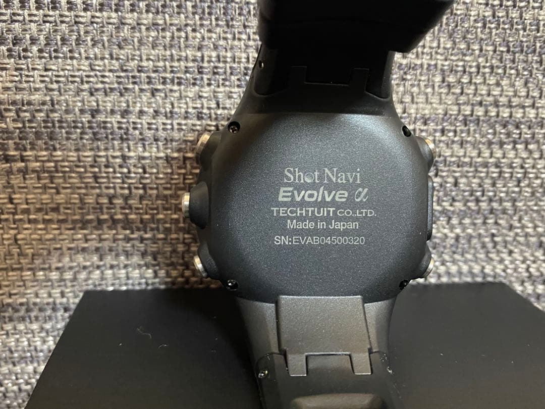 ショットナビ エボルブ アルファ Shot Navi Evolve α ブラック