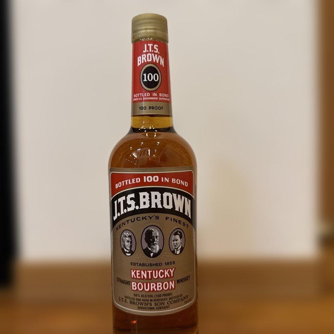 【希少】J.T.S. BROWN JTSブラウン100プルーフ　750ml