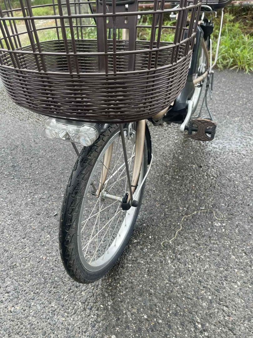 シティタイプ 電動アシスト自転車 前後バスケット