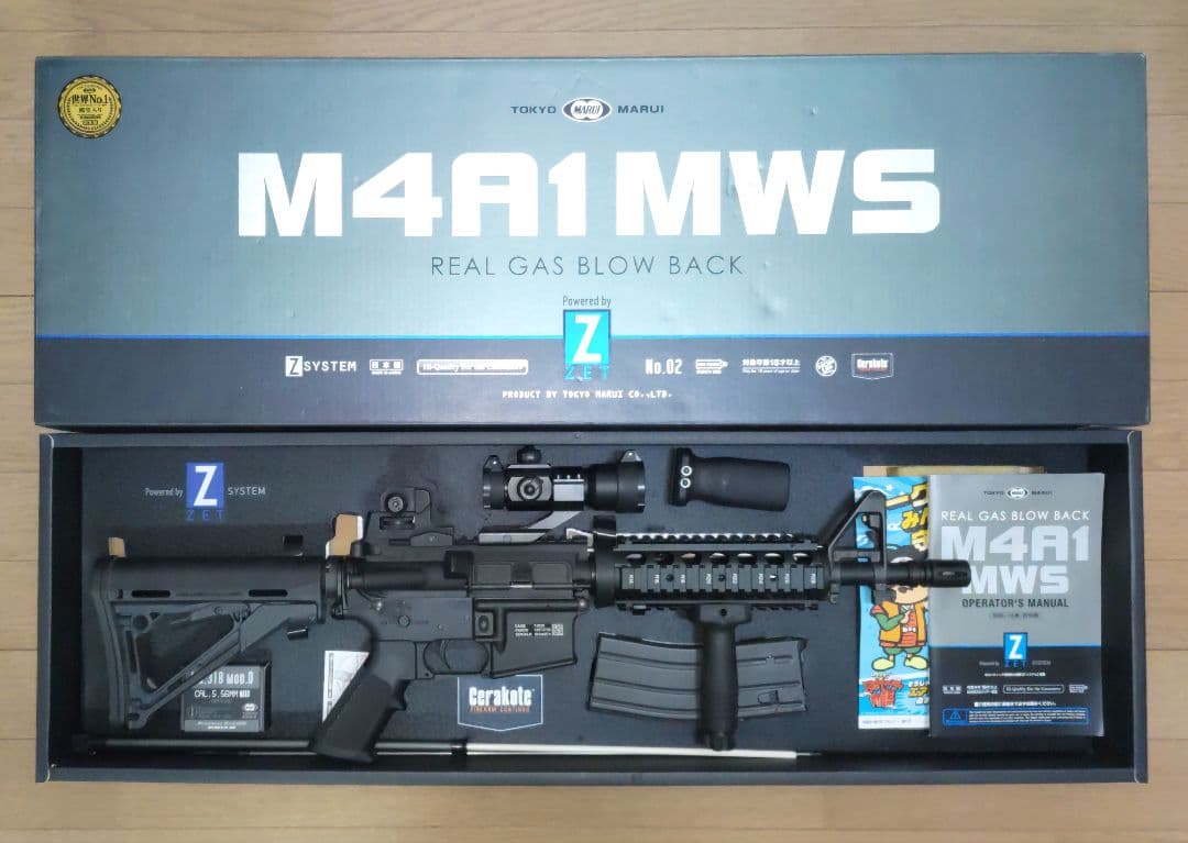 東京マルイ M4A1 MWS ガスブローバック マシンガン