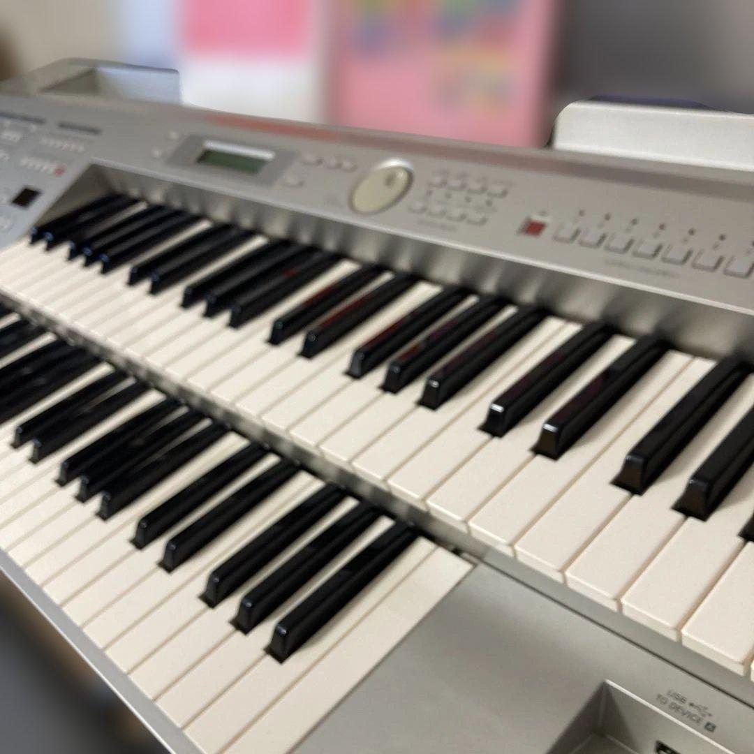 【値下げ】Electone Yamaha STAGEA ELB-01 シルバー