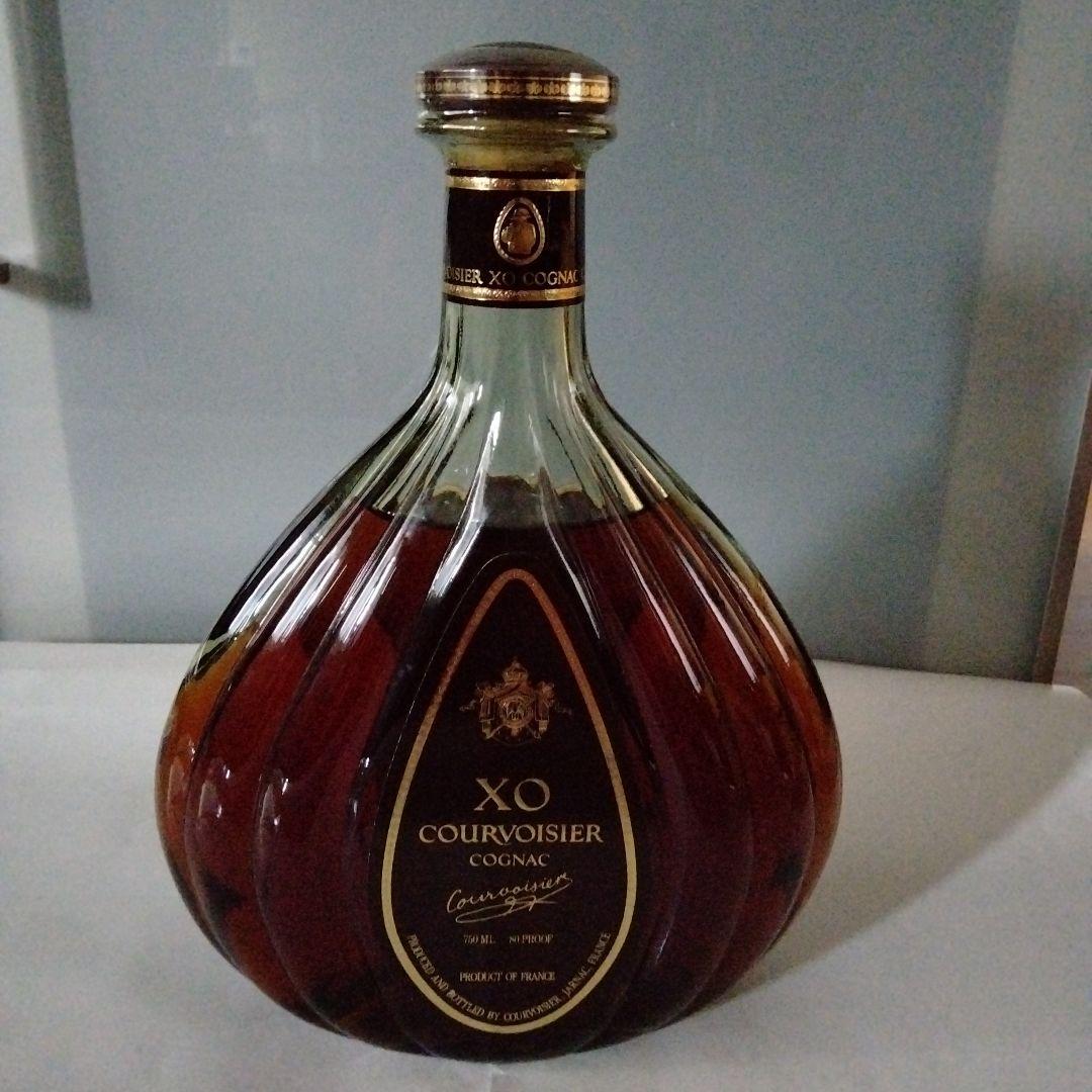 【古酒未開封！】クルボアジェ XO 旧ボトル 40度 COURVOISIER