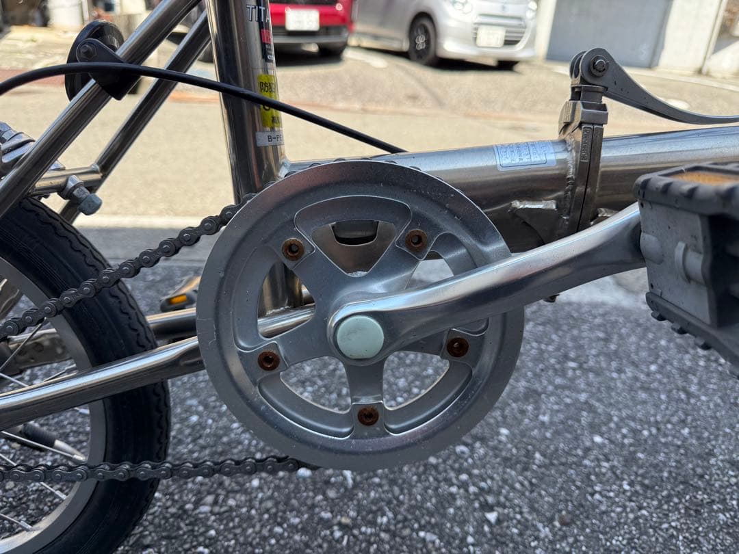 折りたたみ自転車　パナソニック　トレンクル