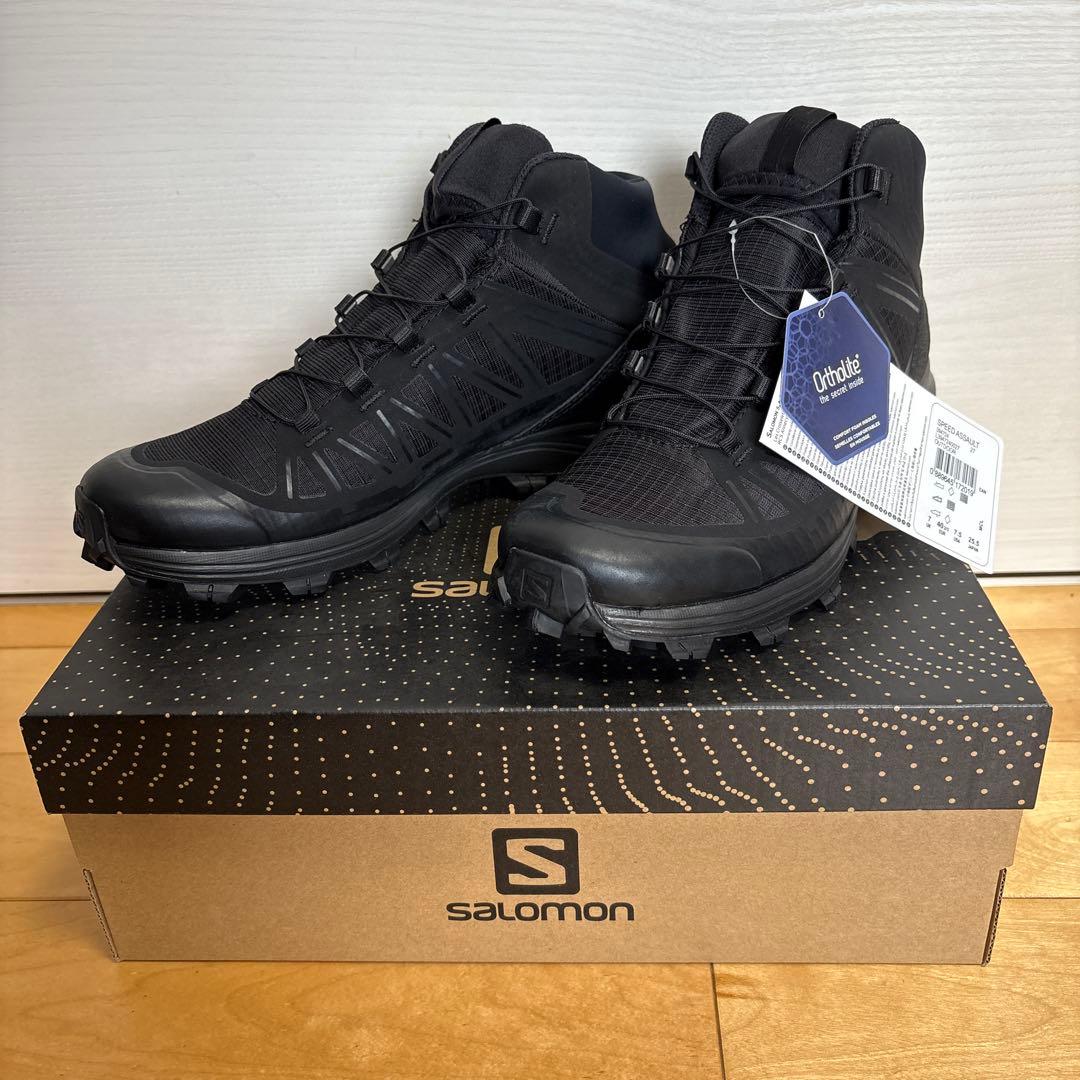 【新品】Salomon FORCES SPEED ASSAULT 25.5cm