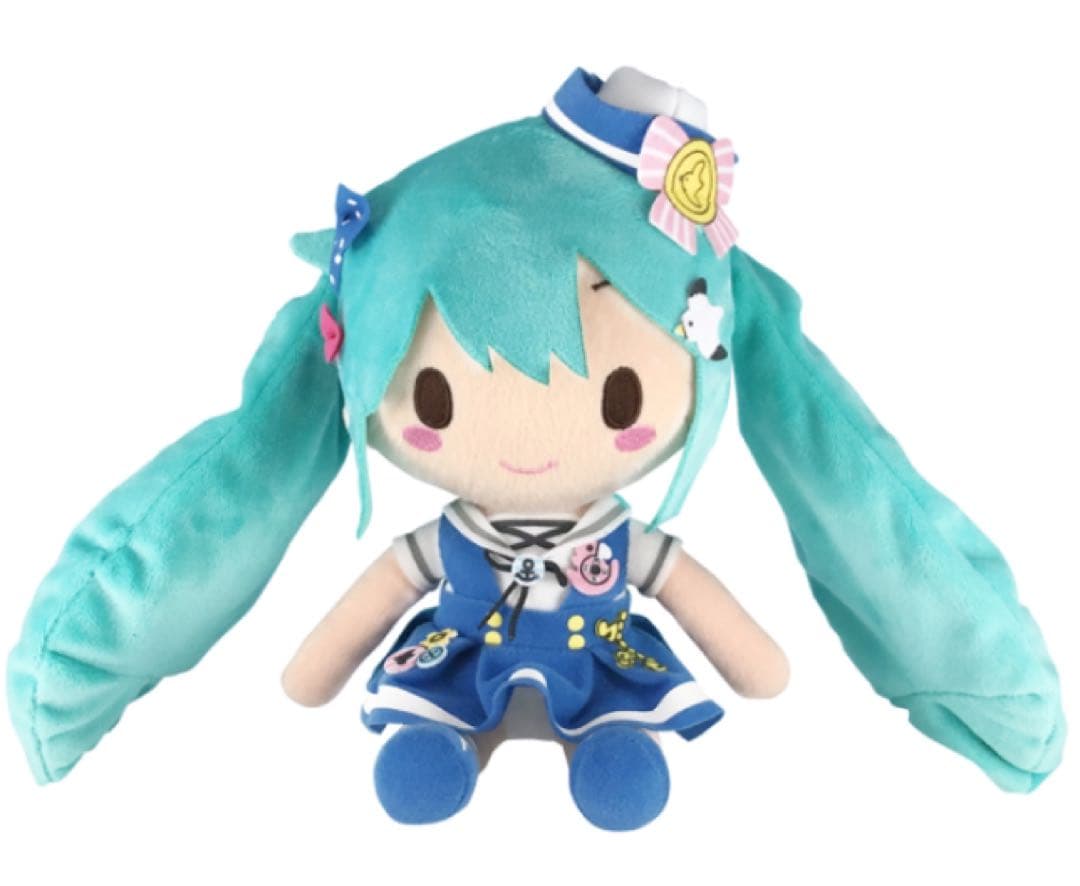 初音ミク オリジナルぬいぐるみ「初音ミクフィギュア展 横浜人形の家ぬいぐるみ」