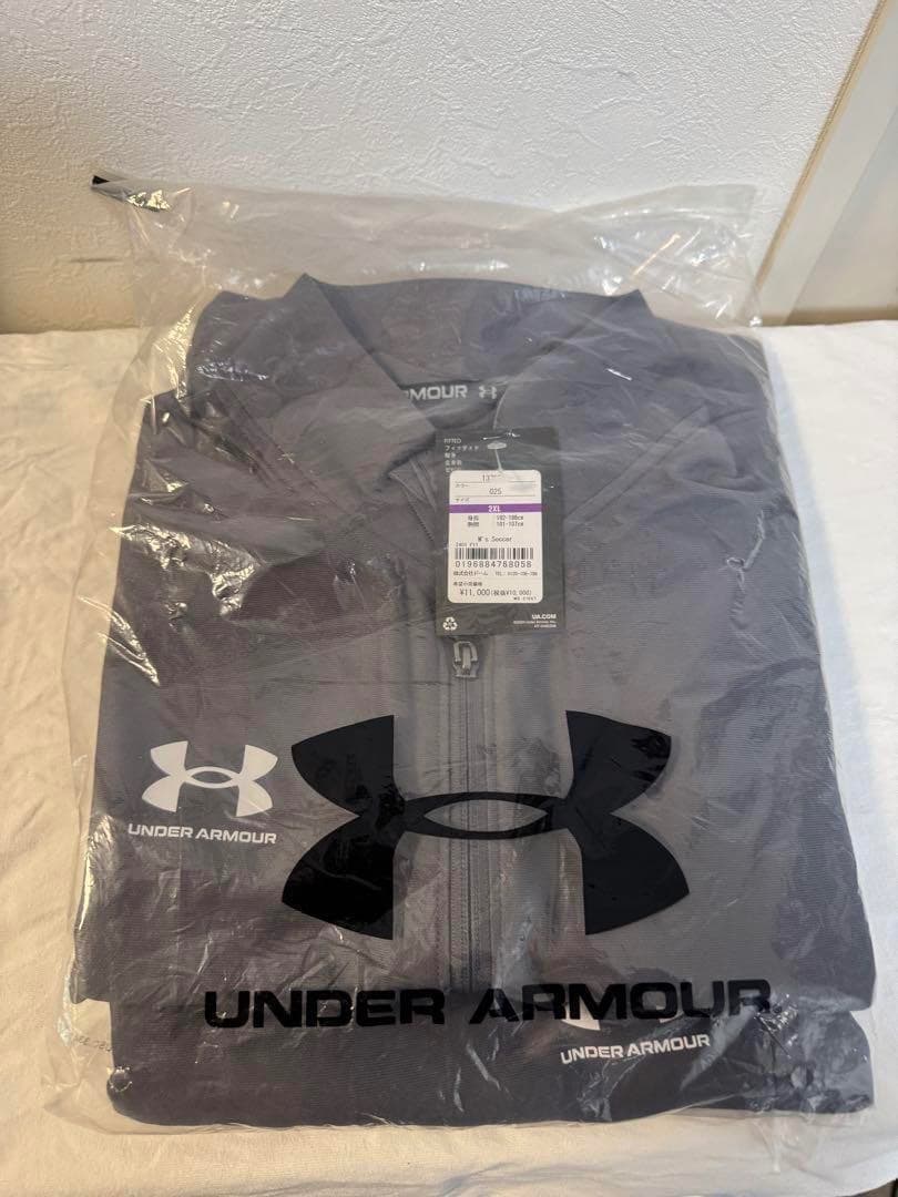 UNDER ARMOUR　アンダーアーマー ロゴ 上下ジャージ　2XL