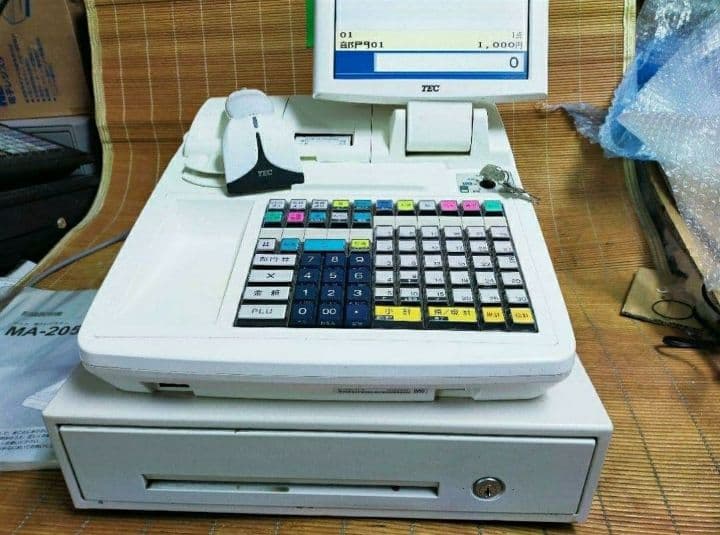 テックレジスター　MA-2055-V2　店名無料　インボイス対応　711711