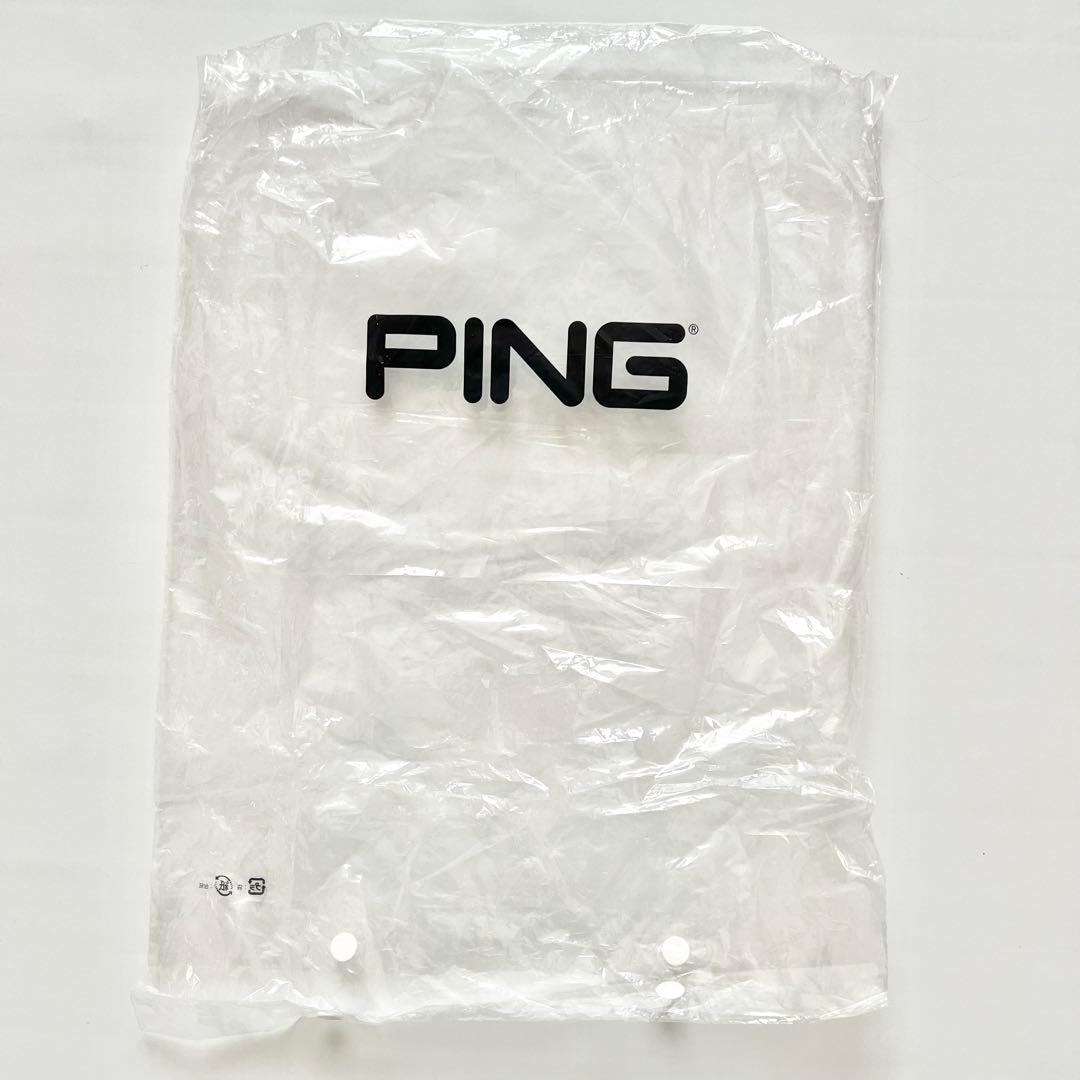 PING ピン　セットアップ　ロゴジャガード　ゴルフ　レディース　M 上下　白黒
