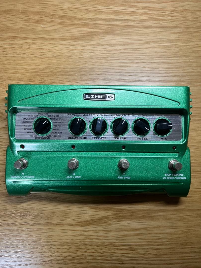 LINE 6 DL4 Delay Modeler 中古美品 変換プラグ付き