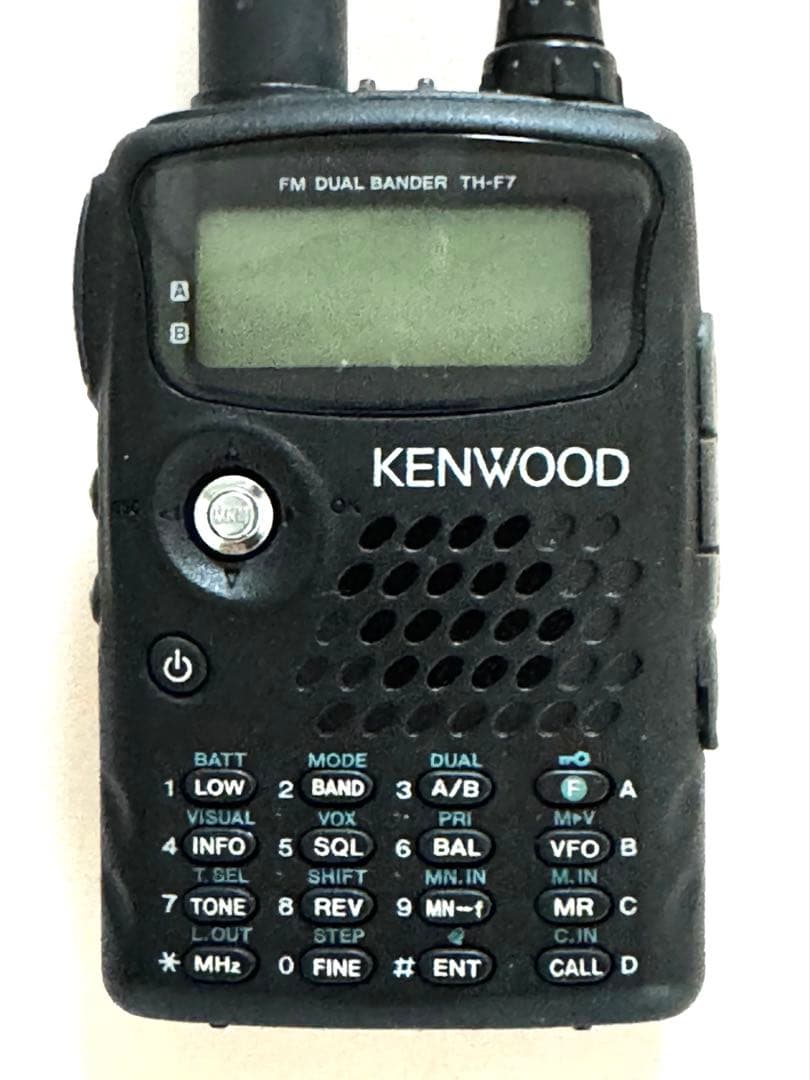 KENWOOD TH-F7アマチュアハンディ機