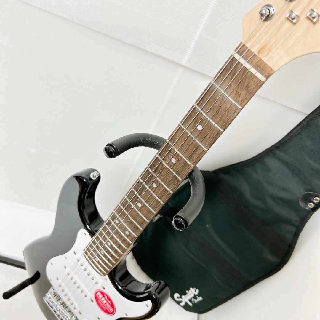 美品 Squier スクワイヤー Mini Stratocaster ブラック