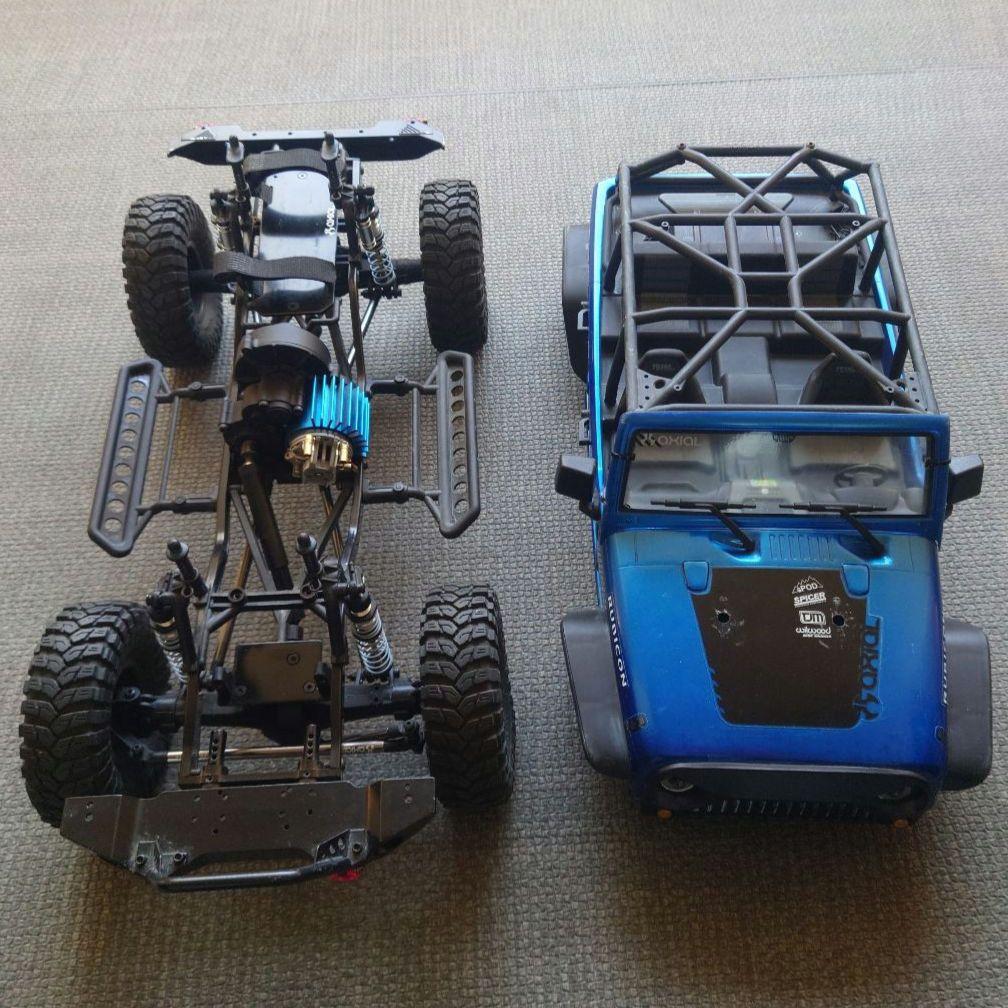 【中古】AXIAL SCX10 JEEP WRANGLER メカなし