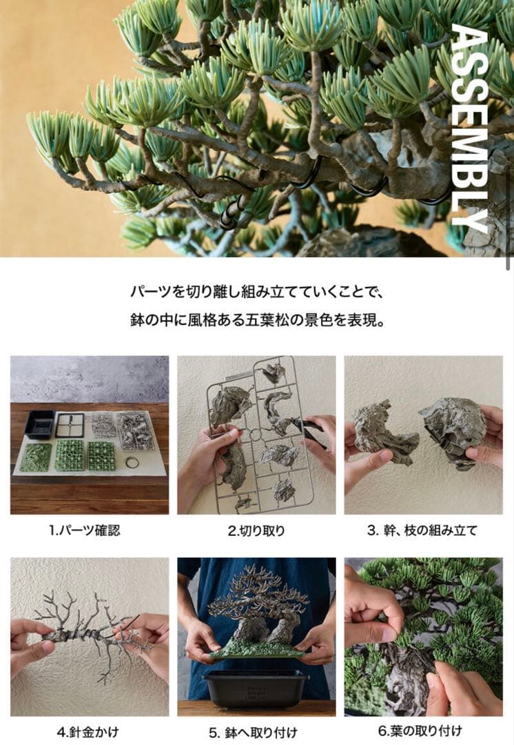その他 SRL x Bandai Spirits Bonsai Model Kit