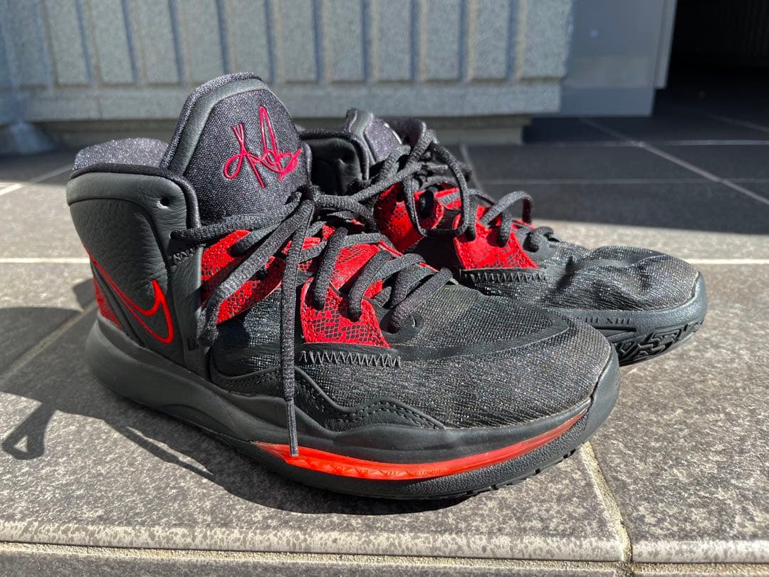 シューズ(男性用) KYRIE INFINITY BLACK/RED 25.5cm NIKE