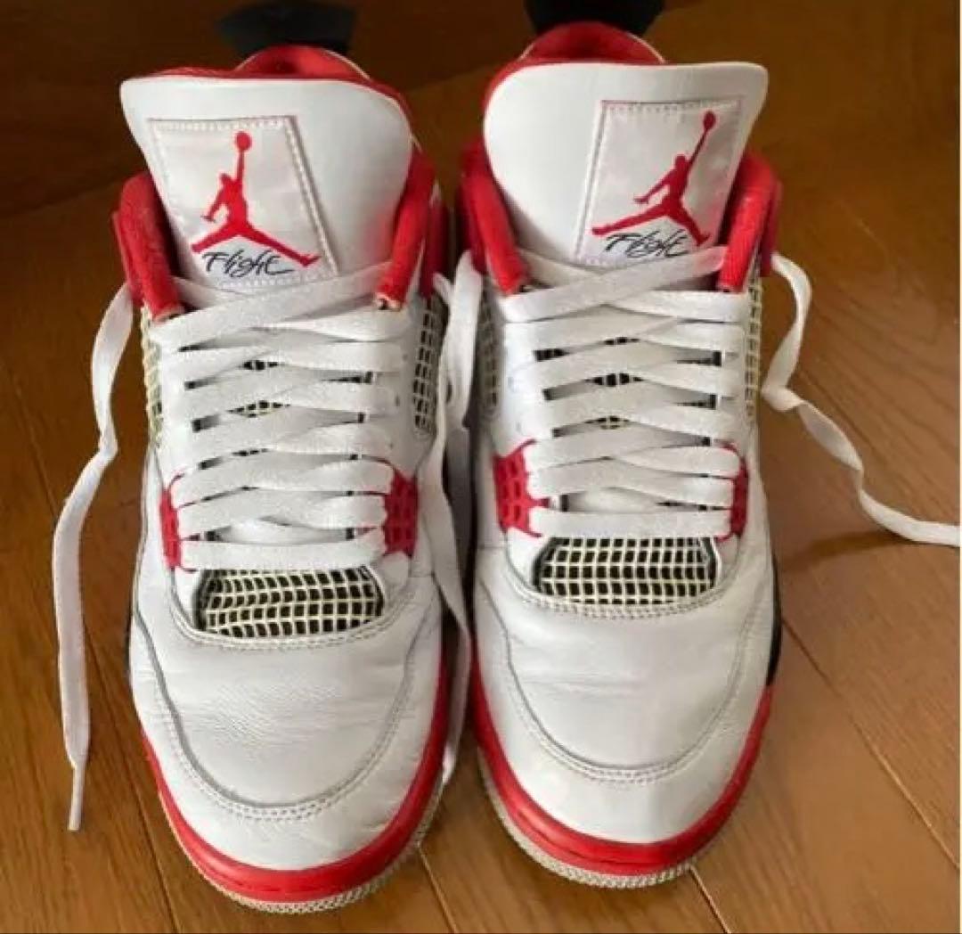 シューズ(男性用) Nike Air Jordan 4 Retro OG Fire Red