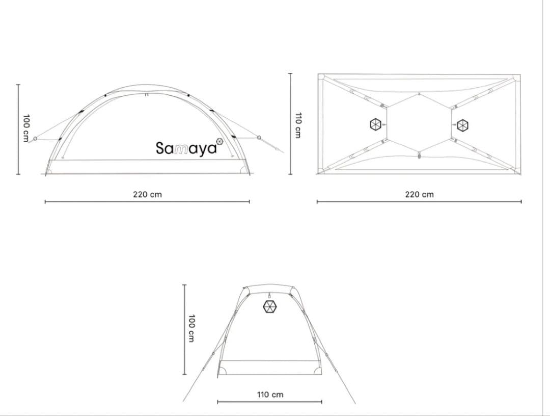 新品未使用SAMAYA2.0 DYNEEMA Blue
