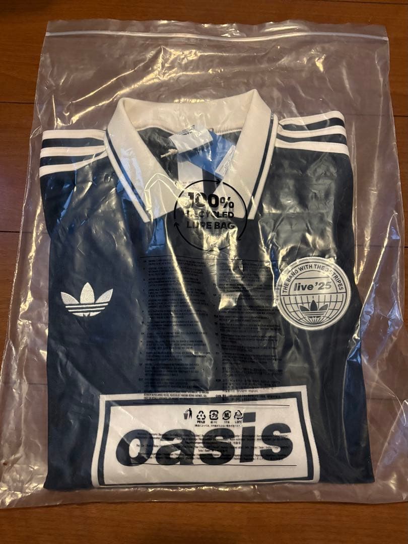 adidas x Oasis 日本限定 ツアージャカード ジャージー Lサイズ