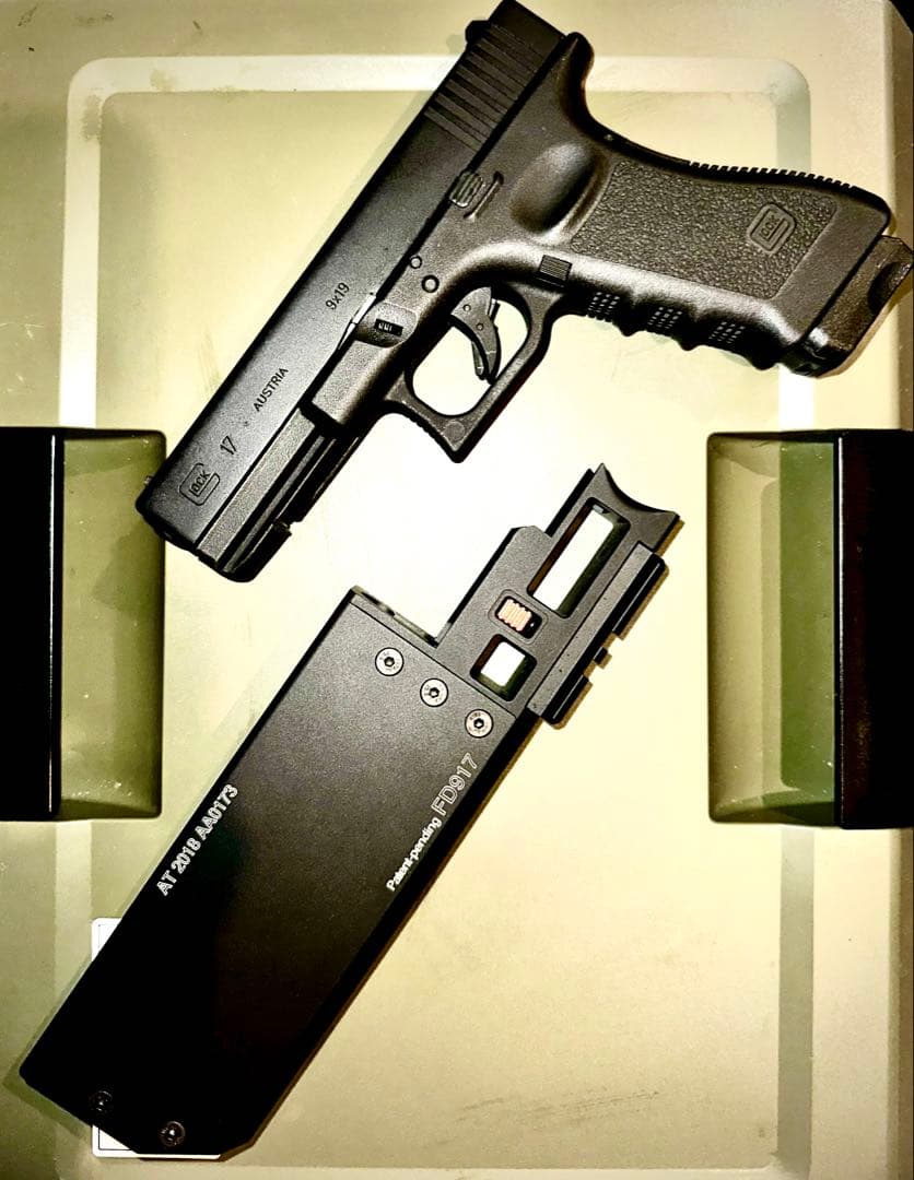GLOCK17 Co2ガン 侍エッジ風カスタム フォアグリップ オマケ