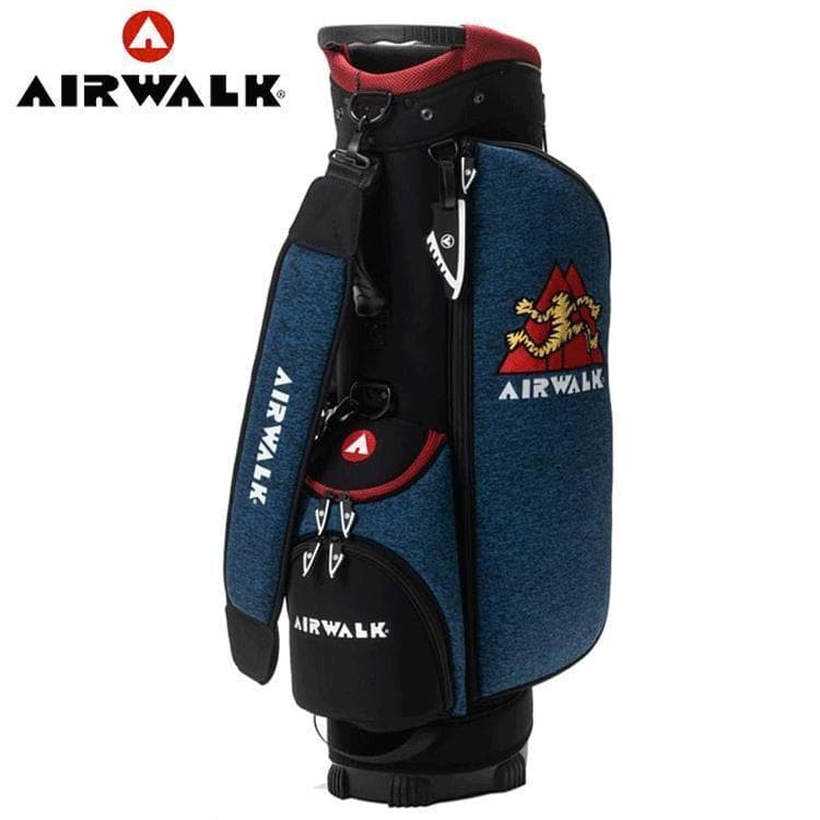 新品 AIRWALK GOLF エアーウォーク スタンドキャディバッグ ブルー