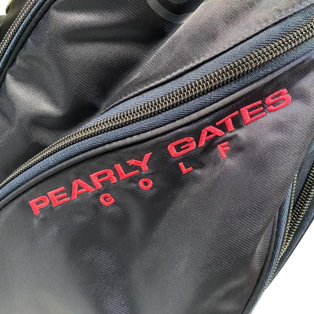 PEARLY GATES パーリーゲイツ キャディバッグ 9型 ネイビー ゴルフ