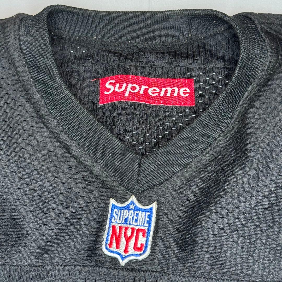 Supreme USA製 Football Jersey サイズL Black
