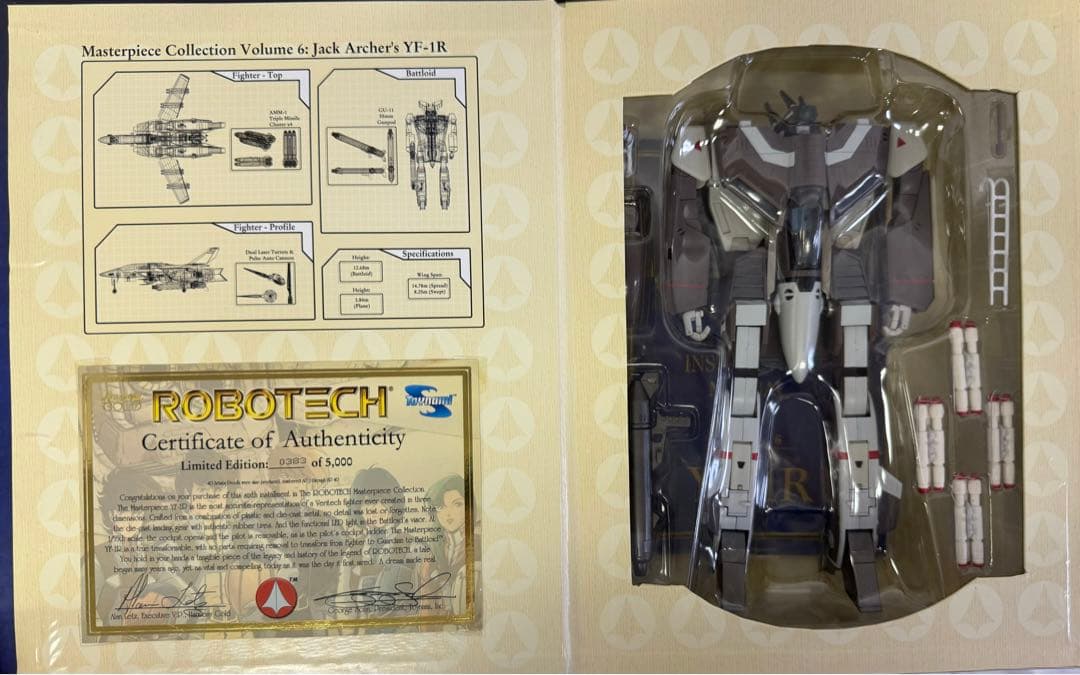 マクロス ROBOTECH YF-1Rマスターピースコレクション vol.6