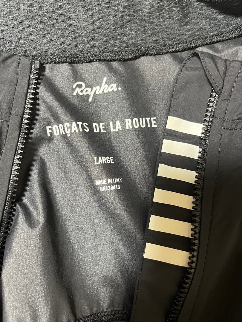 Rapha ウィンドブレーカー ブラックL