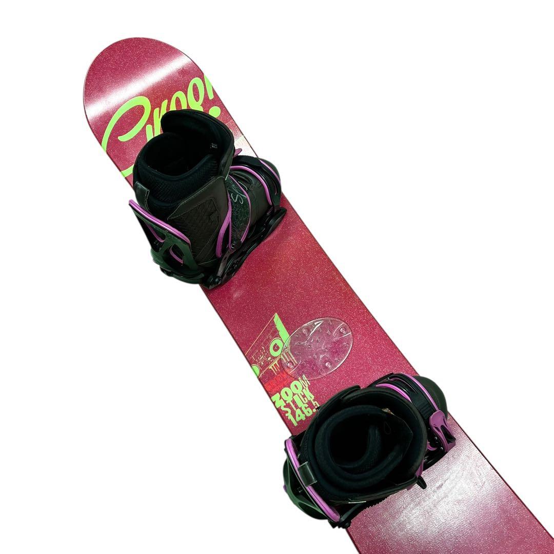 レディース3点セット♡GROOVE ZOOM STICK 146.5 スノボー