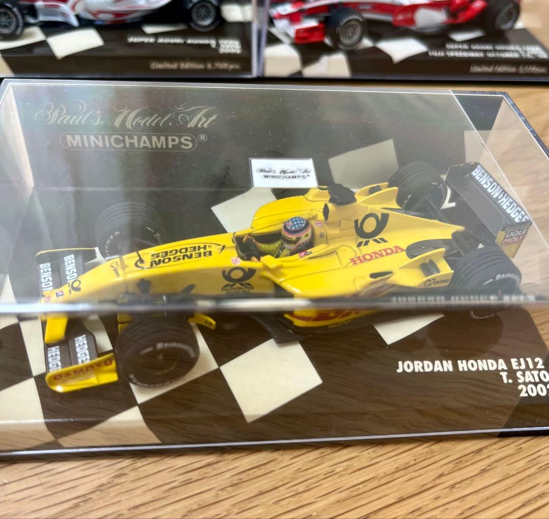 ミニチャンプス F1 佐藤琢磨 1/43スケール 8台セット